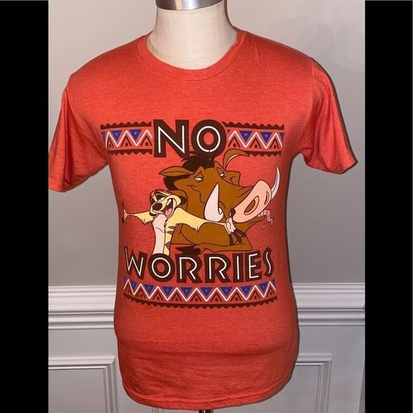 Disney | Shirts | Disneys Timon Pumbaa No Worries | Poshmark